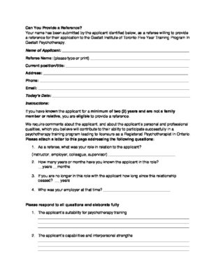 » 2024-2025_Reference-FormThe Gestalt Institute of Toronto